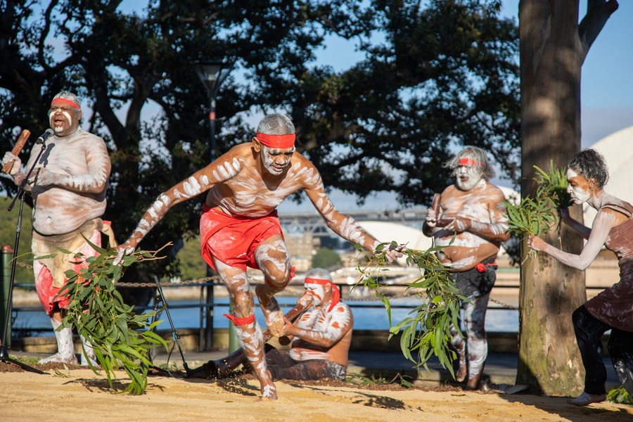 Aboriginal People Dancing