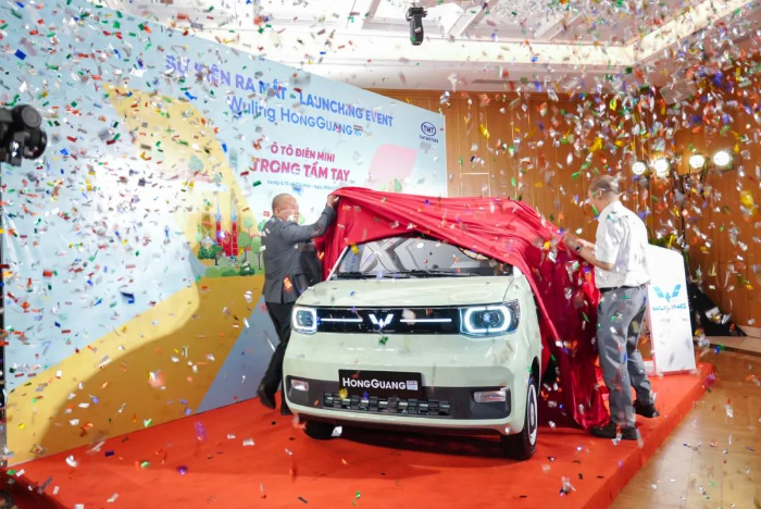 五菱出海开拓全新市场，宏光MINIEV越南上市-新华网