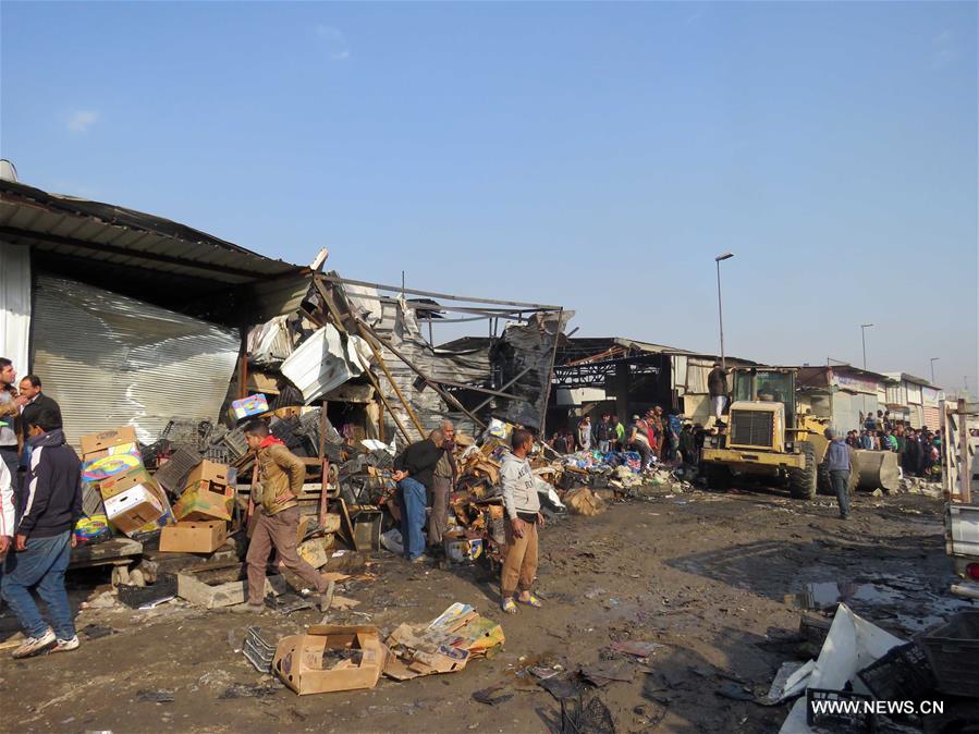 11 killed in suicide car bomb attack in Iraq's Baghdad - Xinhua ...