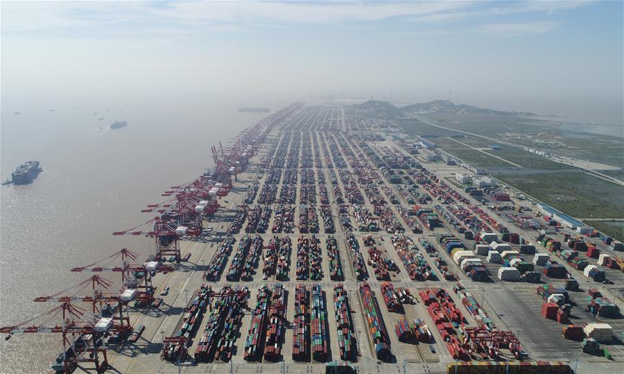 Shanghai port keeps No. 1 standing in container throughput for 7 years ...