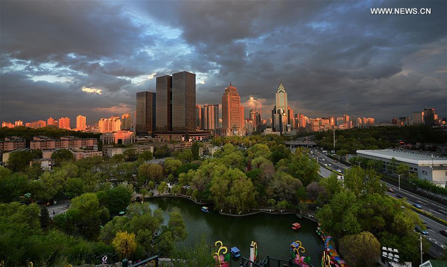 Scenery of Urumqi in NW China's Xinjiang - Xinhua | English.news.cn