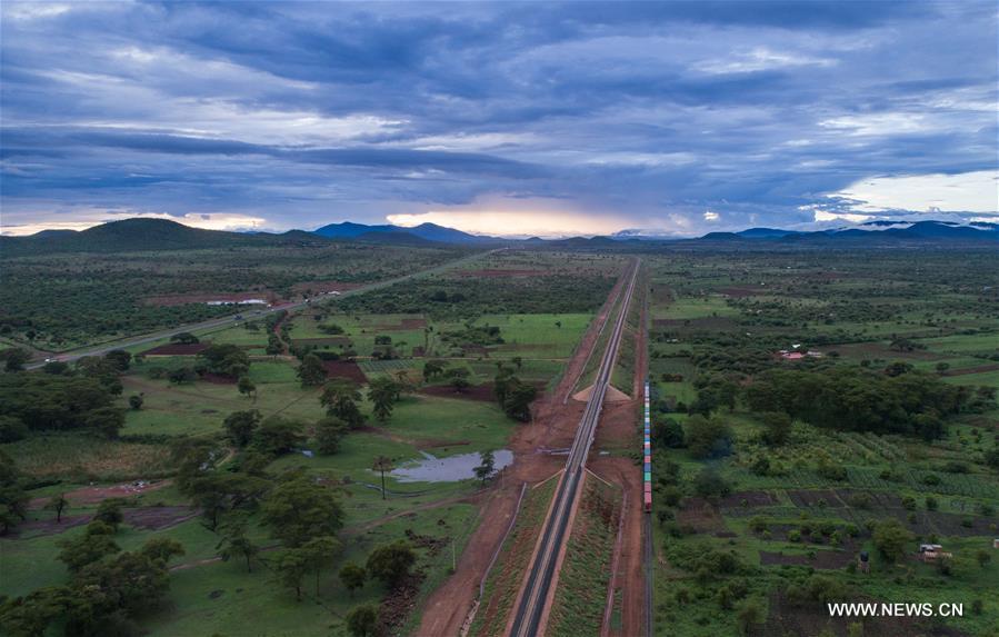 In pics: Mombasa-Nairobi standard gauge railway in Kenya - Xinhua ...