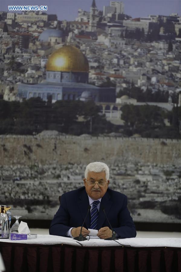 Abbas says Al-Aqsa Mosque "must return to status quo before" - Xinhua ...