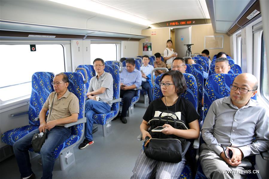 China's CRH6A-A, CRH6F-A intercity trains go off production line in ...