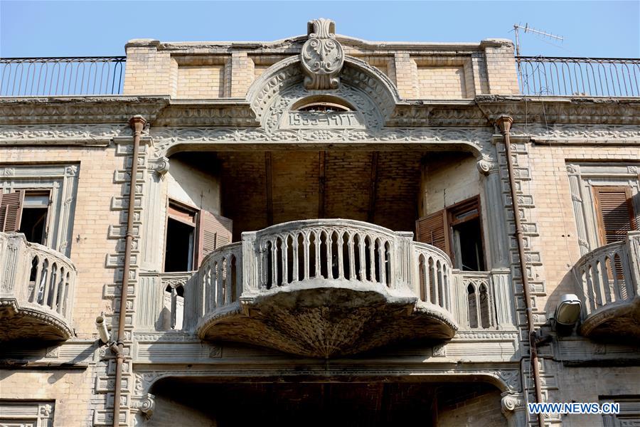 In pics: historical buildings on Iraq's heritage Al Rasheed Street ...
