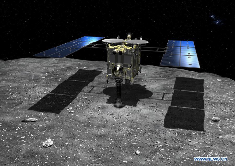 Japan's Hayabusa2 space probe successfully lands on asteroid, starts ...