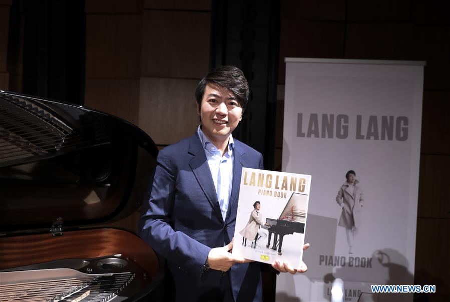 Chinese pianist Lang Lang holds press conference in New York to promote ...