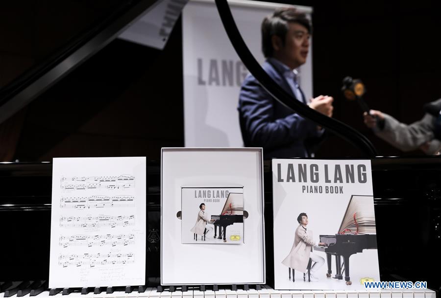 Chinese pianist Lang Lang holds press conference in New York to promote ...