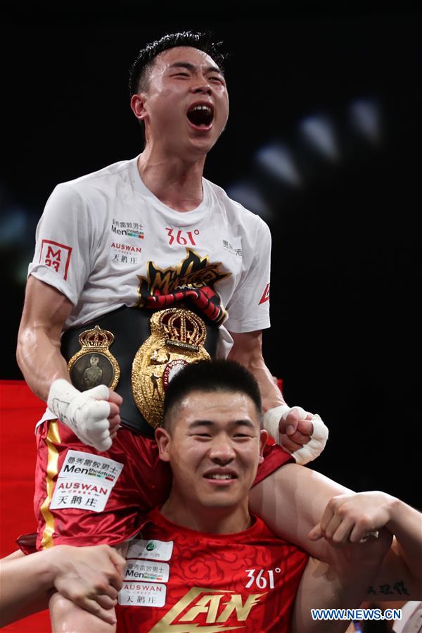 Xu Can defends WBA title in TKO victory - Xinhua | English.news.cn