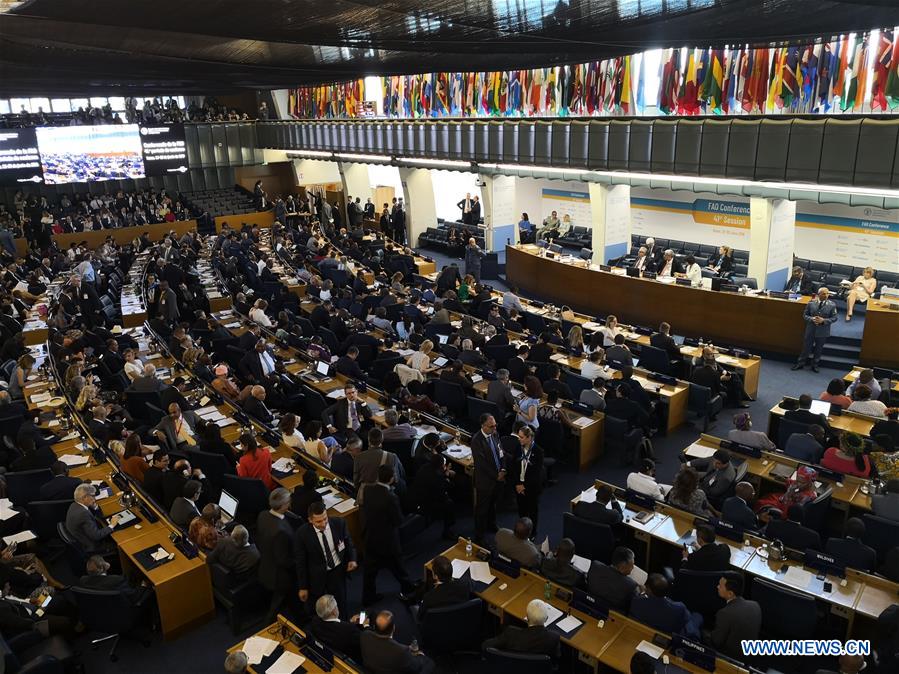 Fao In Rome The FAO Regional Conference, Which Was To Be Hosted By The