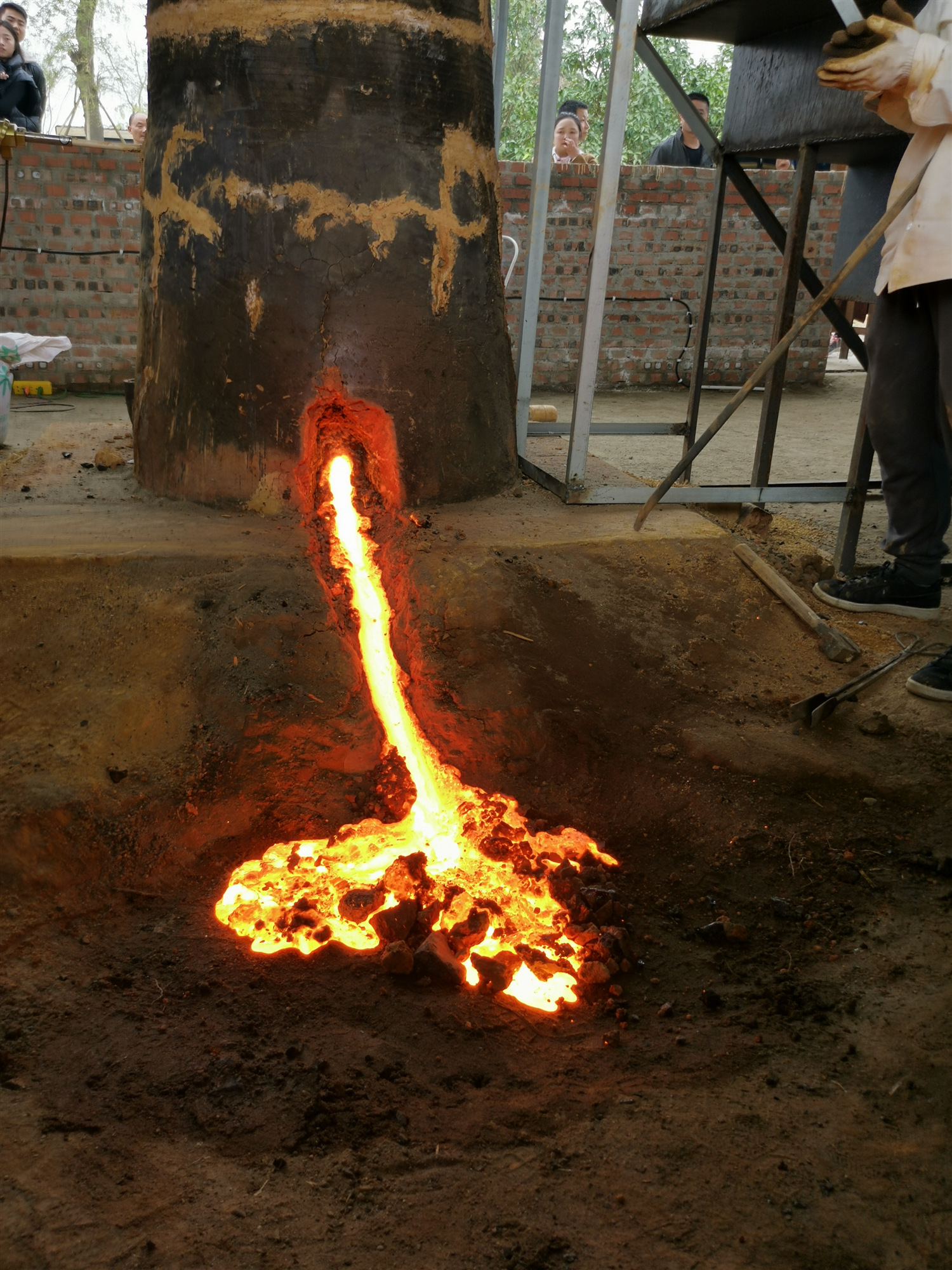Chinese, Japanese archaeologists restore millenniums-old iron-smelting ...