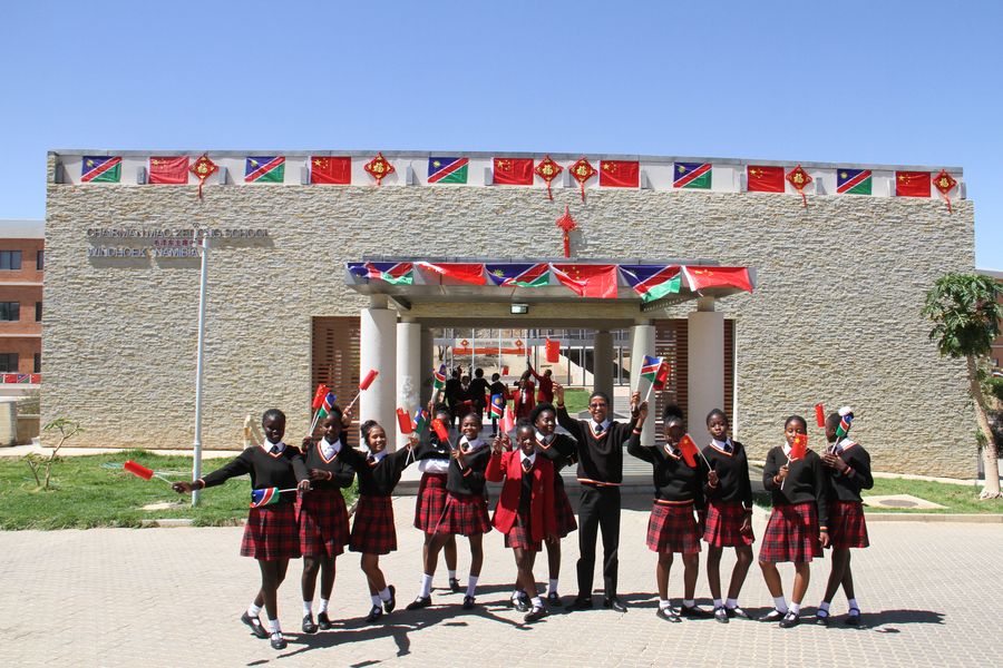 Feature: China-donated school popular among Namibia's young populace ...