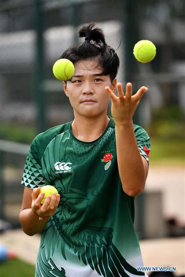 Chinese women's Rugby Sevens team takes training for Tokyo Olympic ...