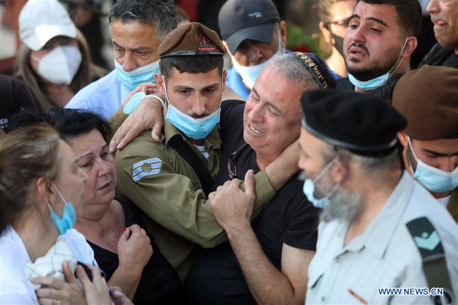 Soldier Crying At Funeral