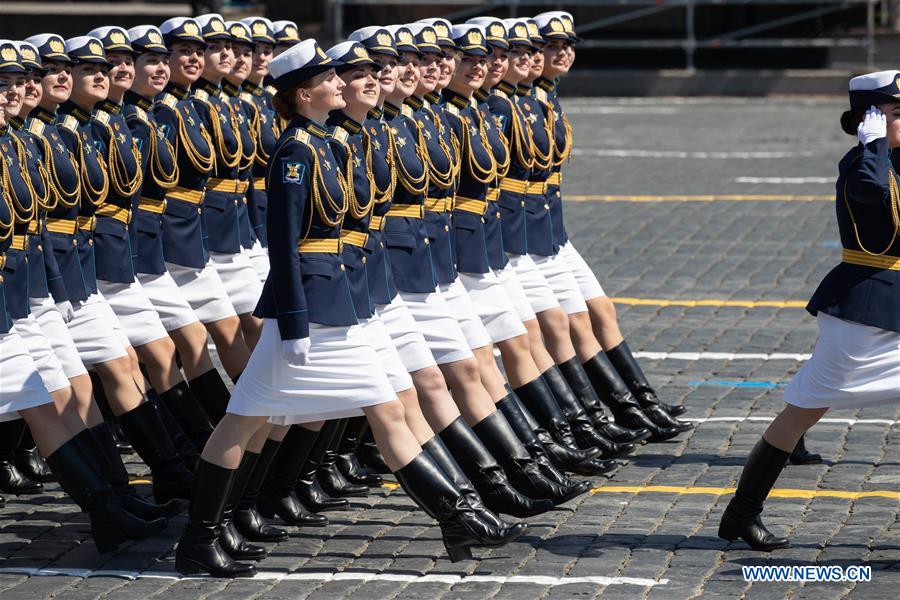 Highlights of Russian V-Day parade - Xinhua | English.news.cn