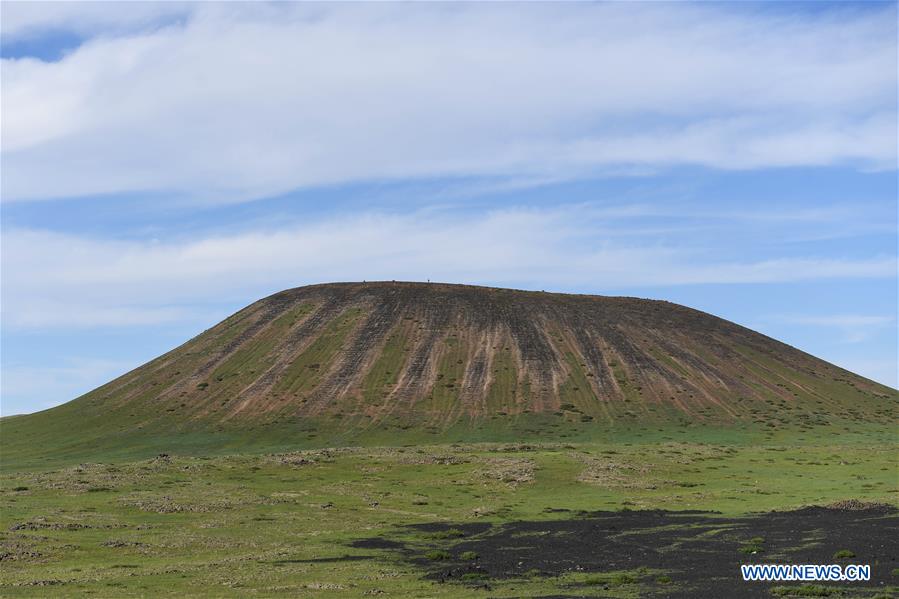 In pics: volcano of Ulanhada volcano cluster in Inner Mongolia - Xinhua ...