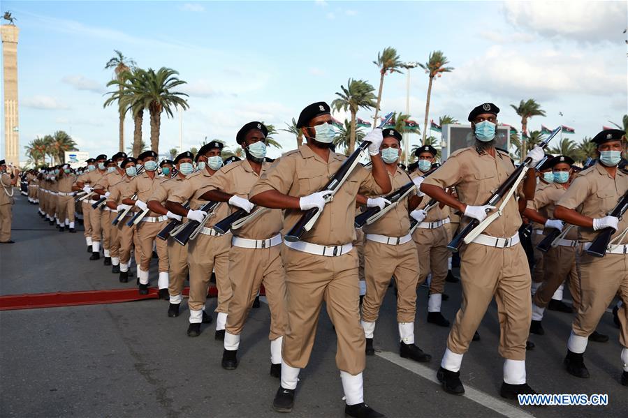 Libyan Police Day celebration held in Tripoli - Xinhua | English.news.cn