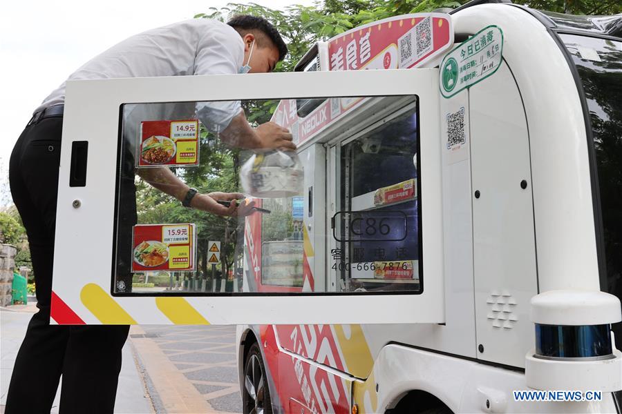 Food Delivery Truck Inside