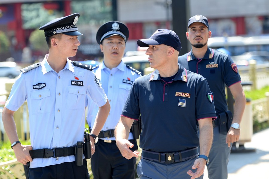In pics: A look at Chinese police joint patrols on first Chinese People ...
