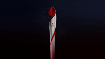 Olympic Torch Passing Animated Gifs