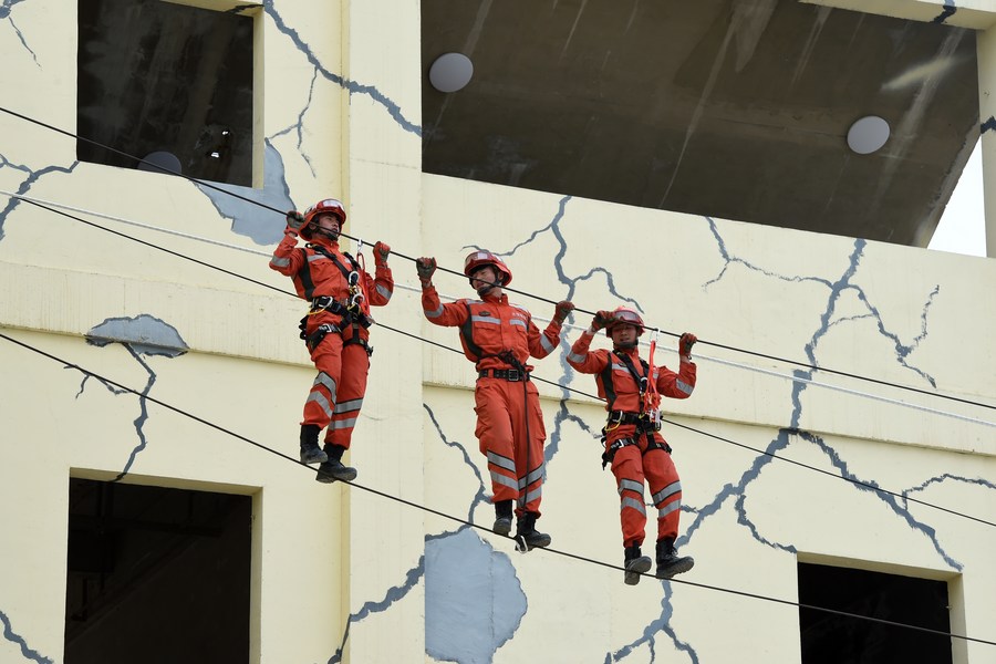 GLOBALink | How does a professional rescue team work? A close look at ...