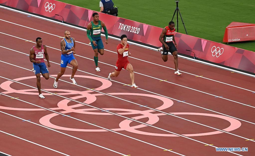 Chinese sprinter Su Bingtian makes it to men's 100m final at Tokyo ...