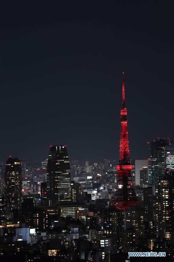 Tokyo City View At Night