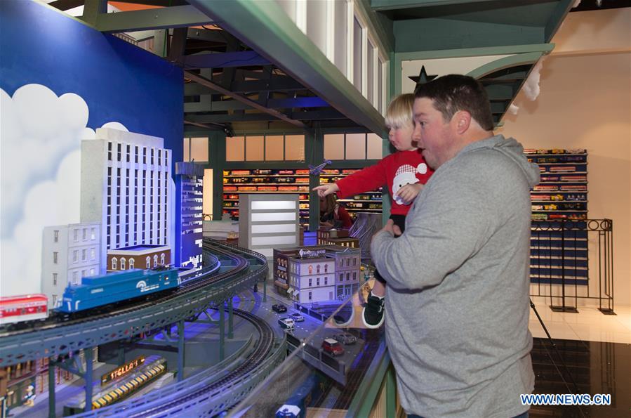 "The Trains at NorthPark" exhibition held in Dallas - Xinhua | English ...