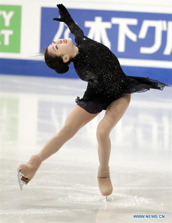In pics: Li Zijun performs at World Figure Skating Championships ...