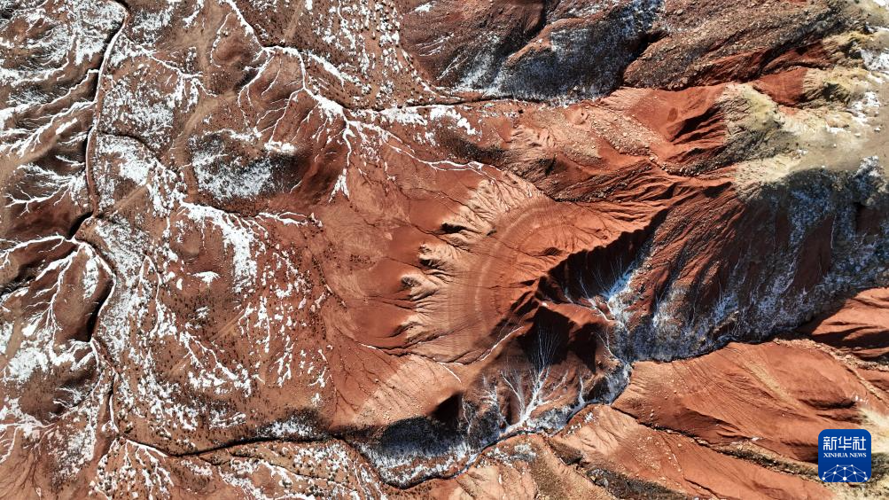 美丽中国｜壮美的红崖台地-新华网