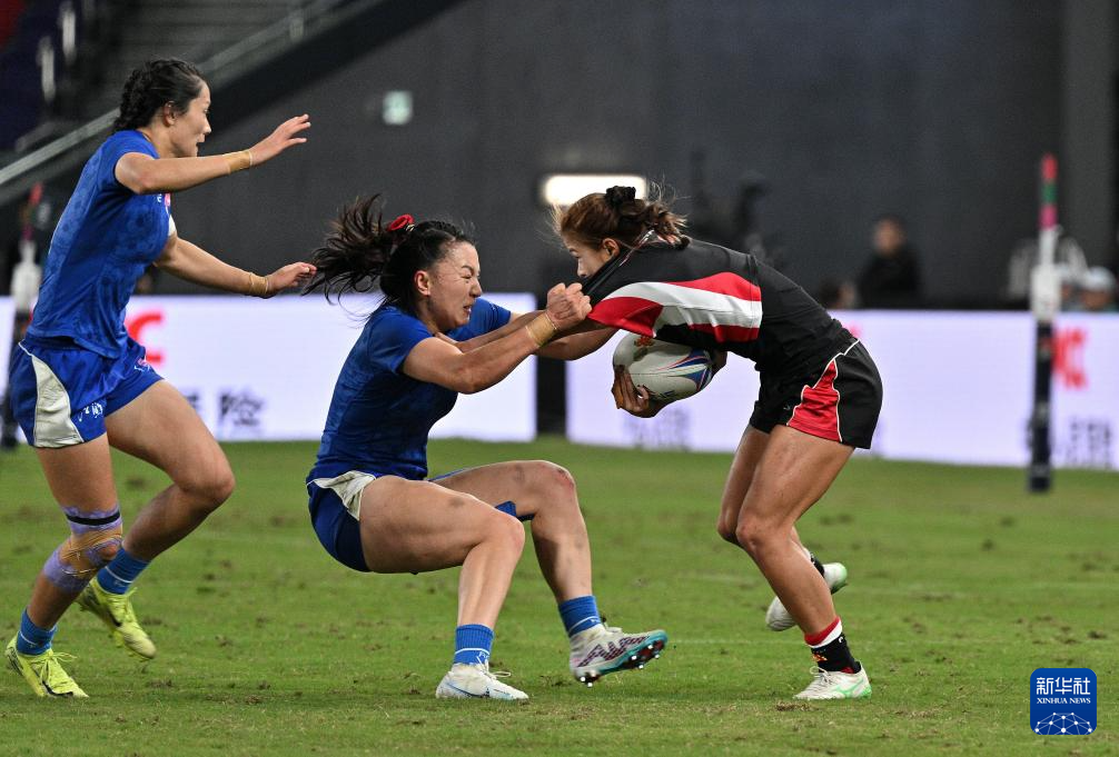 全运会｜7人制橄榄球——女子金牌赛：江苏队胜山东队_第十五届全国运动会_新华网