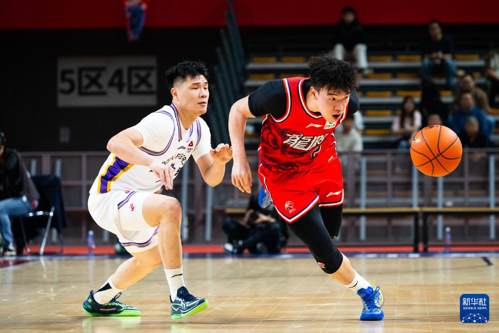 CBA常规赛：广州朗肽海本战胜北京控股-新华网