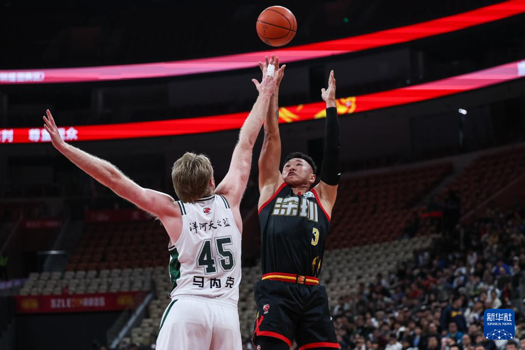 CBA常规赛：深圳马可波罗胜南京天之蓝-新华网